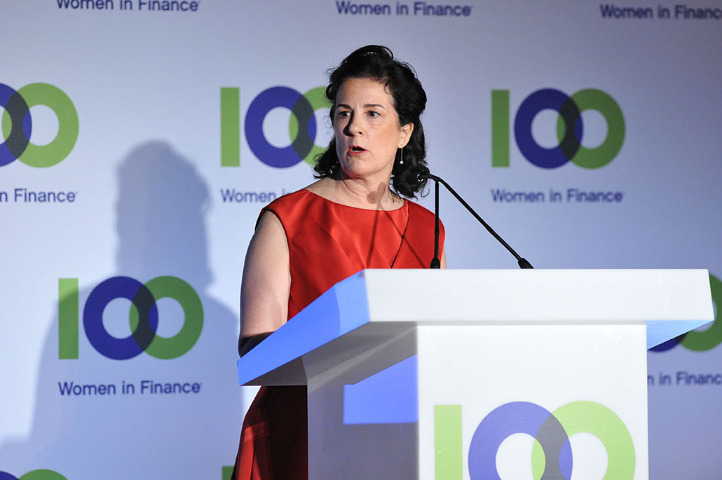 Presentation of 100WF’s Effecting Change Award 100 Women in Finance ...