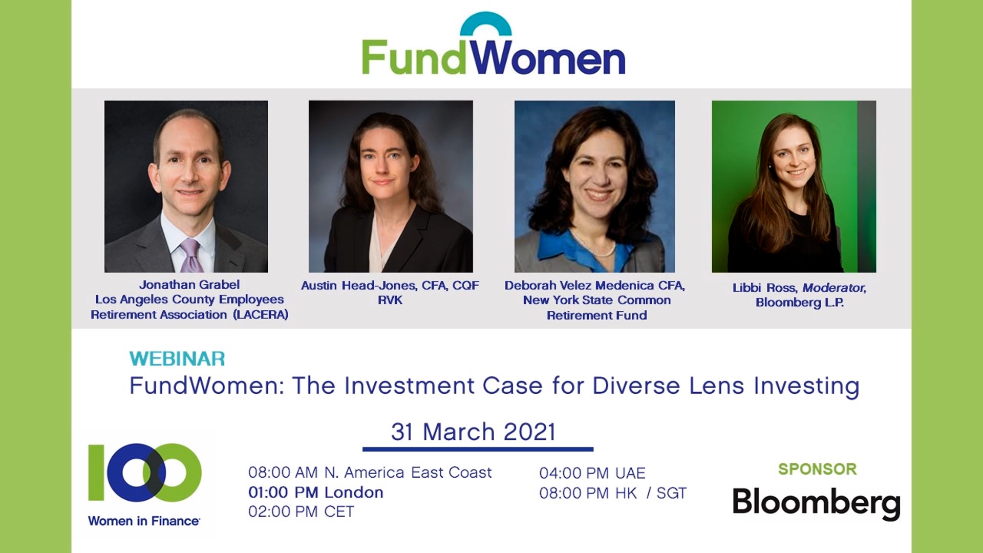 100WF: London | Wed, Mar 31, 2021