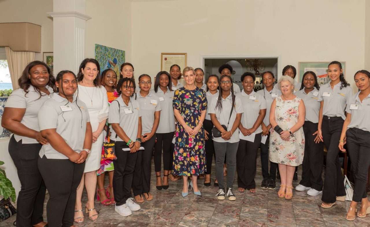 HRH The Countess of Wessex Meets Female Rising Stars Taking Part in 100 ...