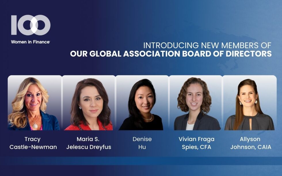100 Women in Finance Announces Five New Global Board Members for 2026 ...